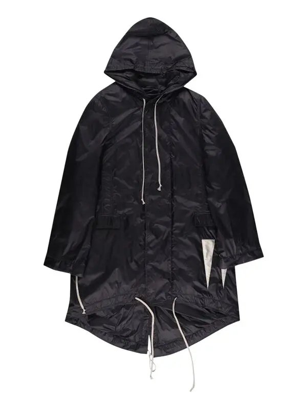 Rick Owens Fishtail Parka - Black