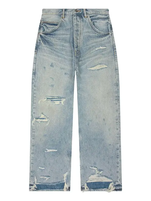 PURPLE BRAND Lucca Destroyed Jeans - Blue