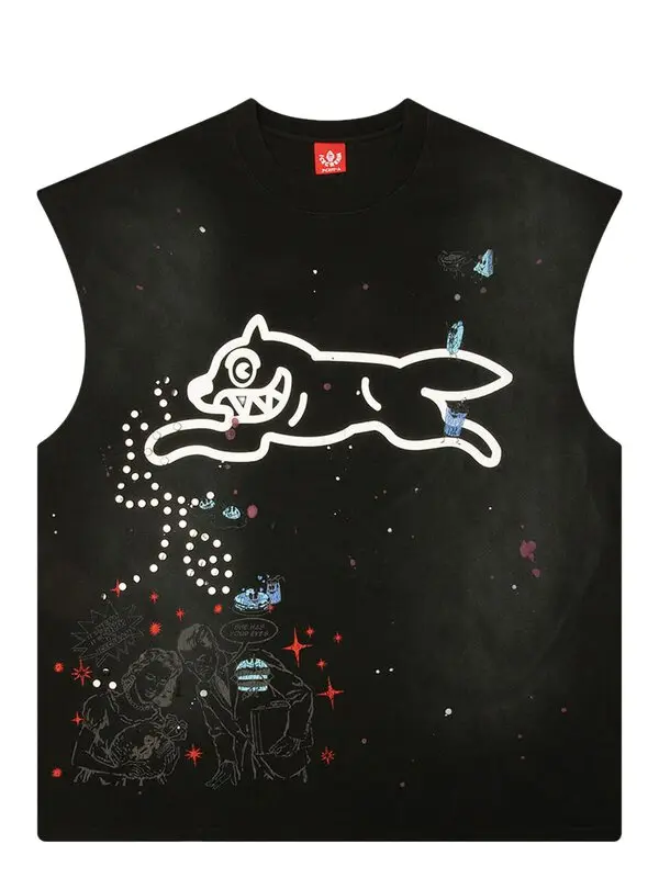 ICECREAM Samus Tank 'jet Set - Black
