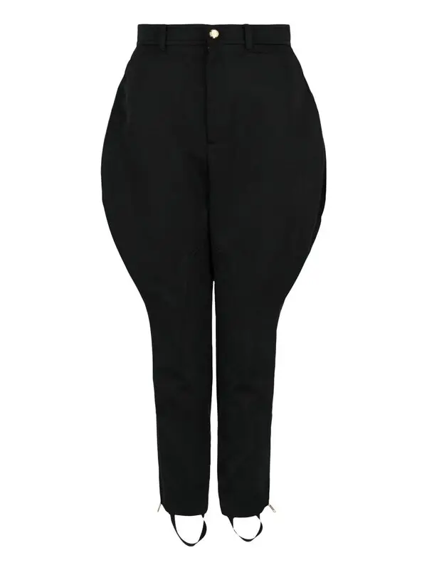 Gucci Satin Stirrup Pants - Black
