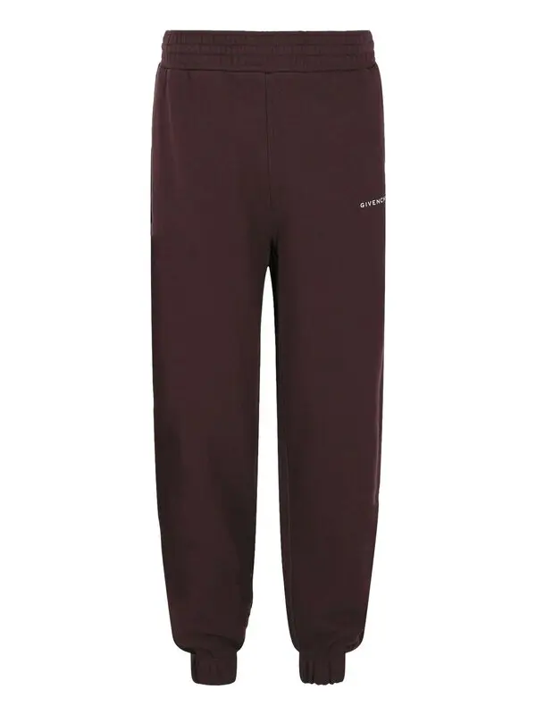 Givenchy Slim Fit Logo Joggers - Red