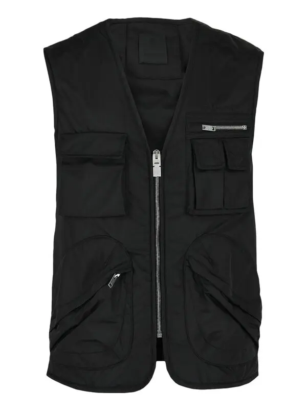 Givenchy Multi-pocket Cargo Vest - Black