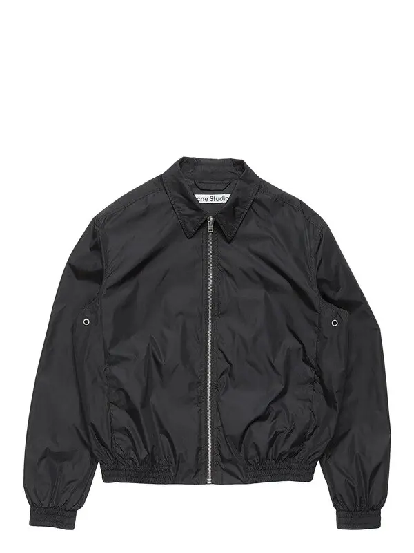 Acne Studios Okot Soft Technical Taffeta Jacket - Black