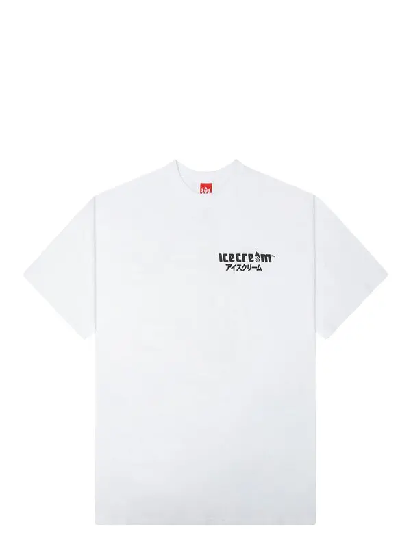 ICECREAM Refrigerator Short-sleeve Tee - White