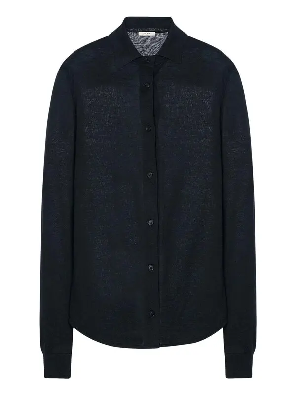 THE ROW Nafari Shirt - Black