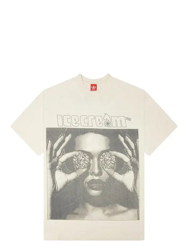 ICECREAM These Eyes Graphic T-shirt - White