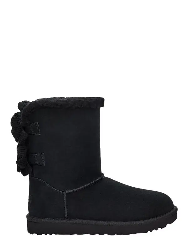 UGG Bailey Corduroy Bow Boots - Black