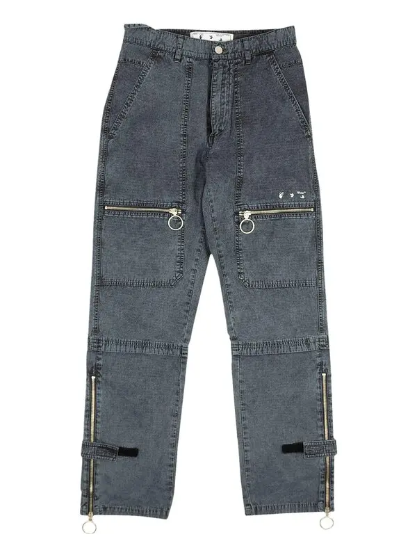 Off-White Slim Cargo Pants - Blue