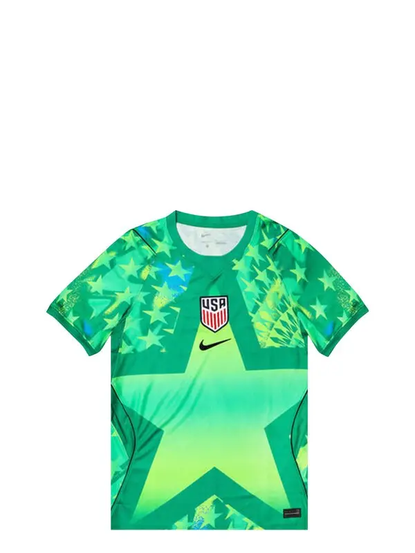 Nike Usmnt 2026 Dri-fit Stadium Replica Goalkeeper Jersey - Green