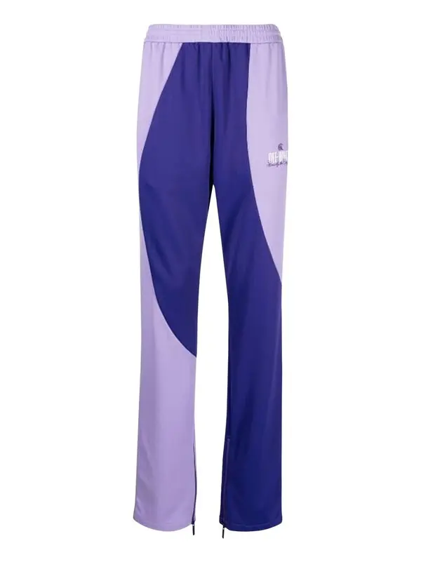Off-White Organic Block Trackpant - Purple