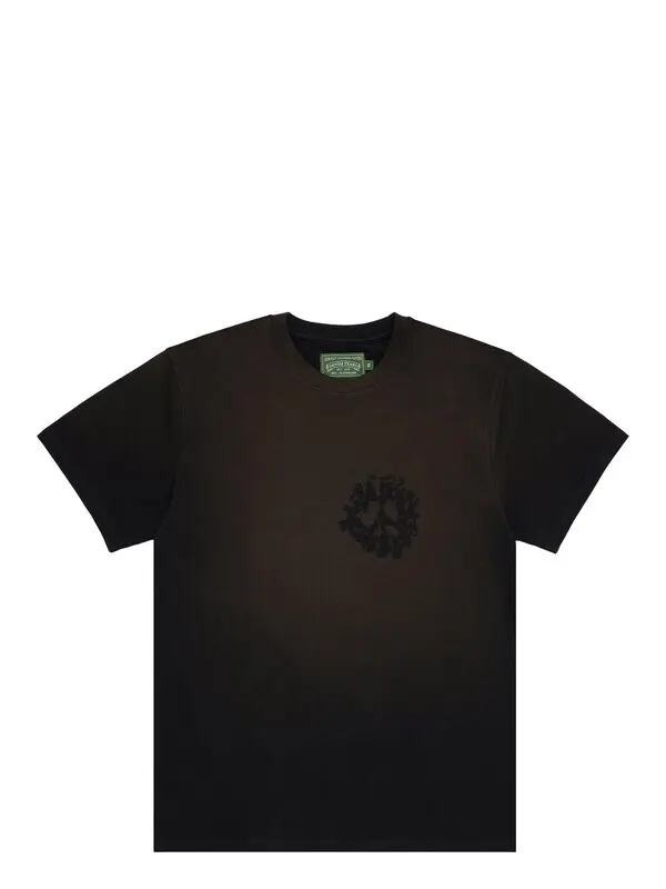 DENIM TEARS U Knockout" Graphic Tee - Black