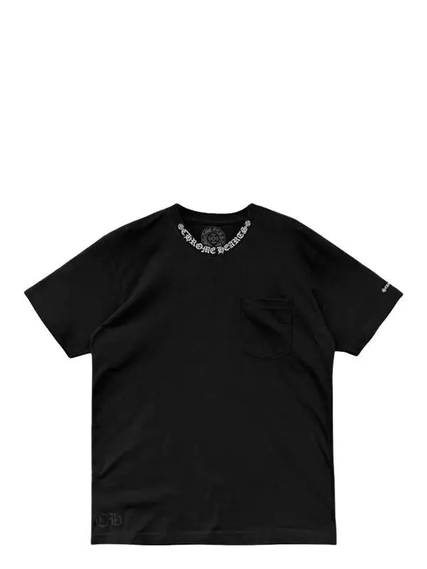 Chrome Hearts Short-sleeve Pocket Crew T-shirt - Black