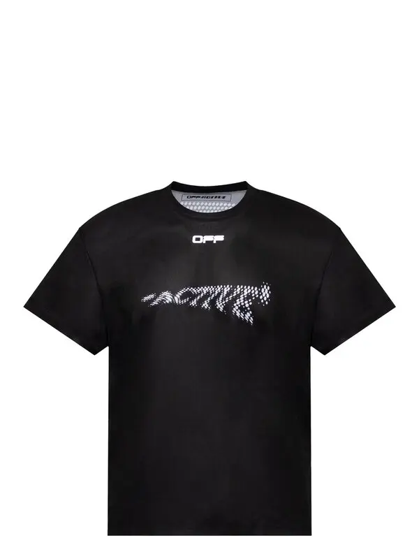 Off-White Graphic Print T-shirt - Black