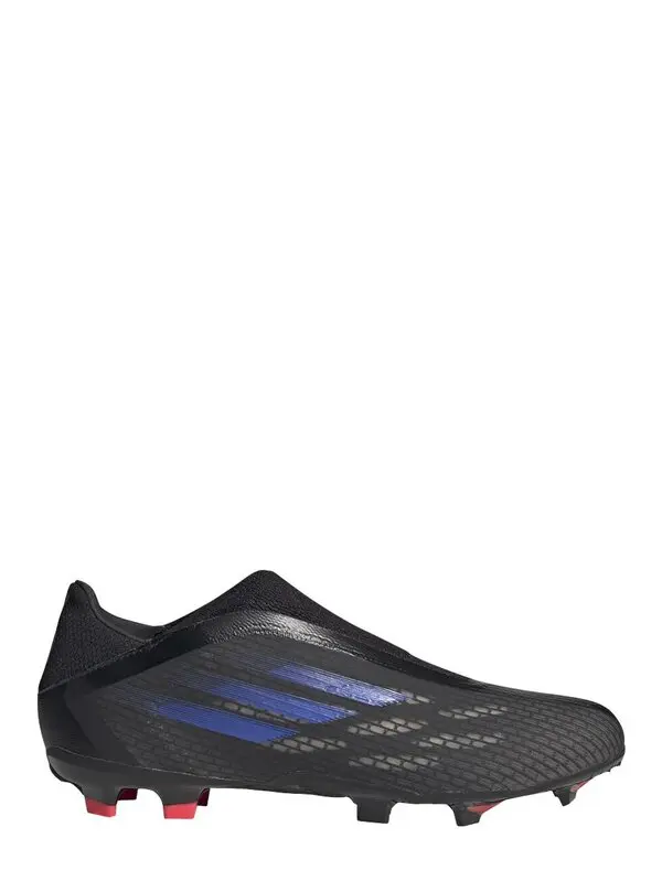 Adidas X Speedflow.3 Laceless Fg Sonic Ink Athletic Footwear - Black