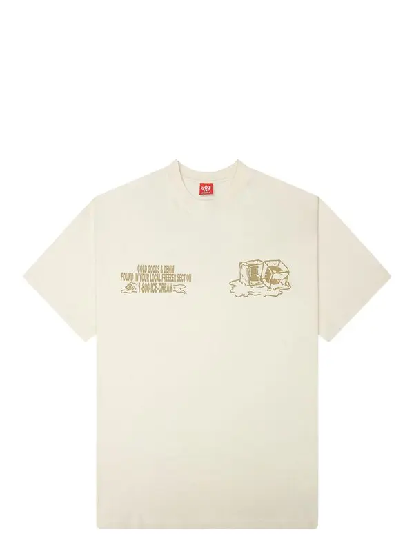 ICECREAM Freezer Short-sleeve Knit T-shirt - White