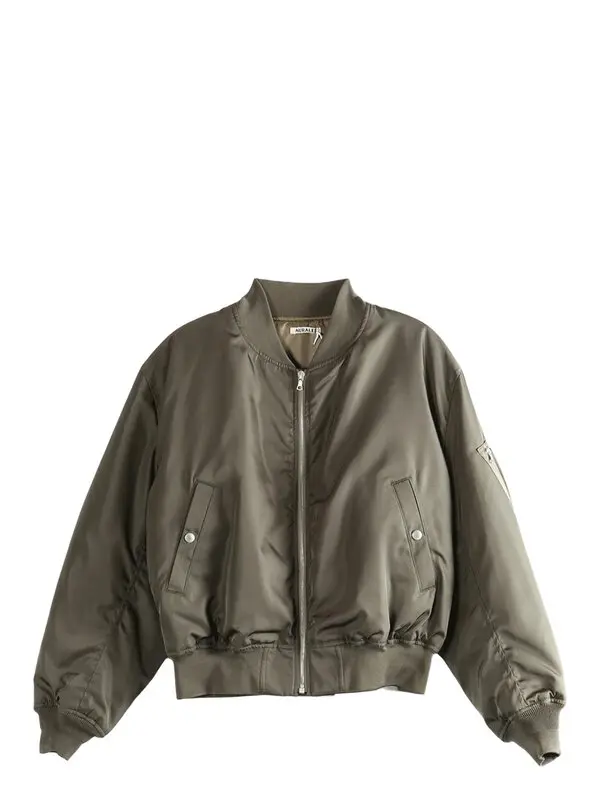 Auralee High Density Silk Twill Flight Blouson - Green
