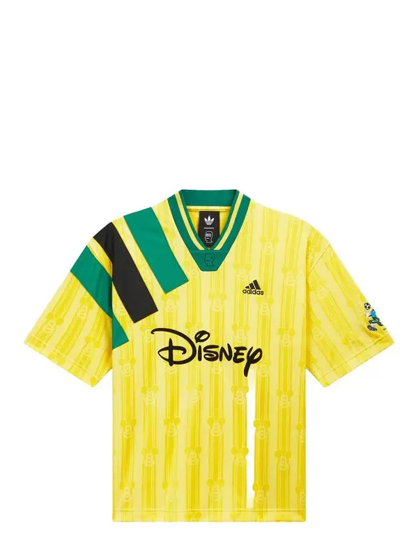 Adidas X Brain Dead X Disney Collaboration Football Jersey - Yellow