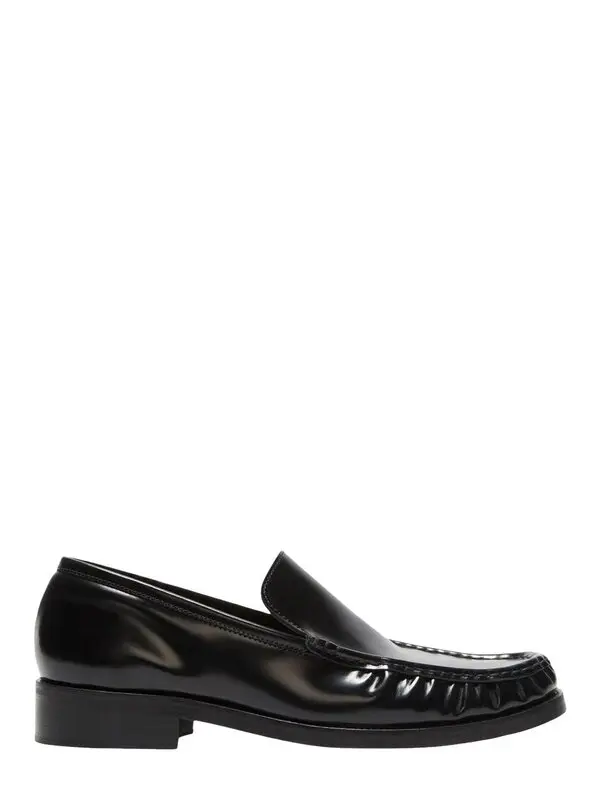 Acne Studios Leather Loafers - Black