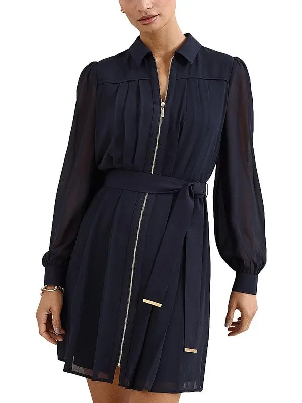 PHASE EIGHT Lottie Mini Dress - Navy