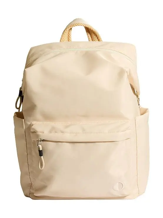 PRACTICE What You Love Karma Medium Nylon Backpack - Ivory