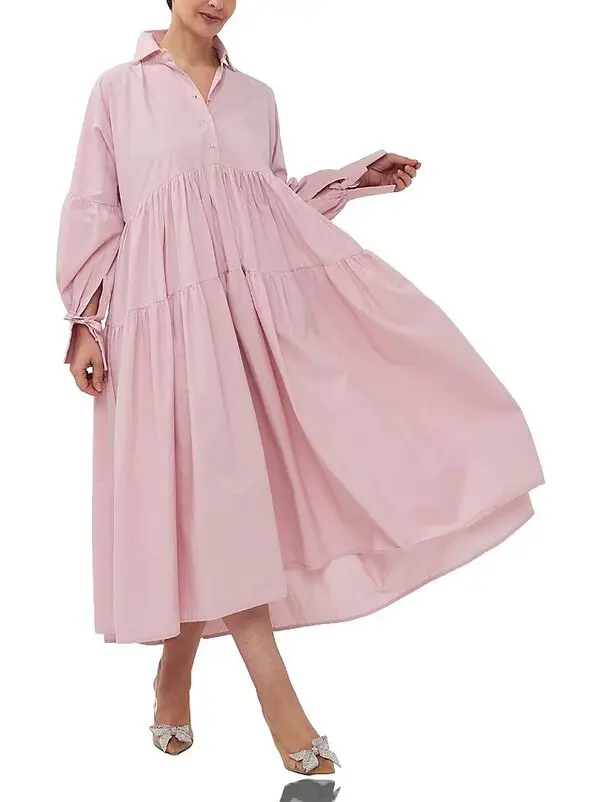 MARIELLE STOKKELAAR Charlotte Maxi Dress - Pink