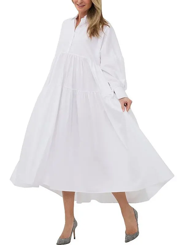MARIELLE STOKKELAAR Charlotte Maxi Dress - White