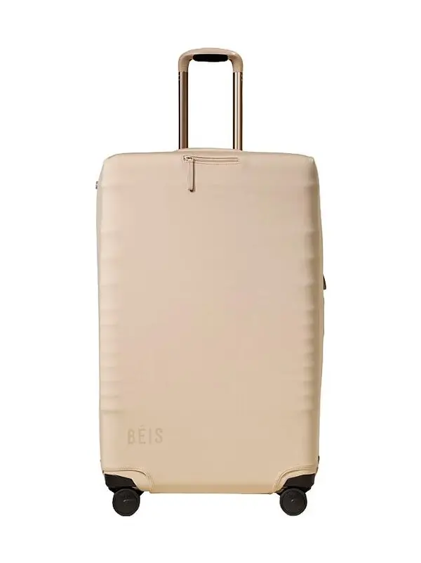 BEIS Large Check In Luggage Cover - Beige