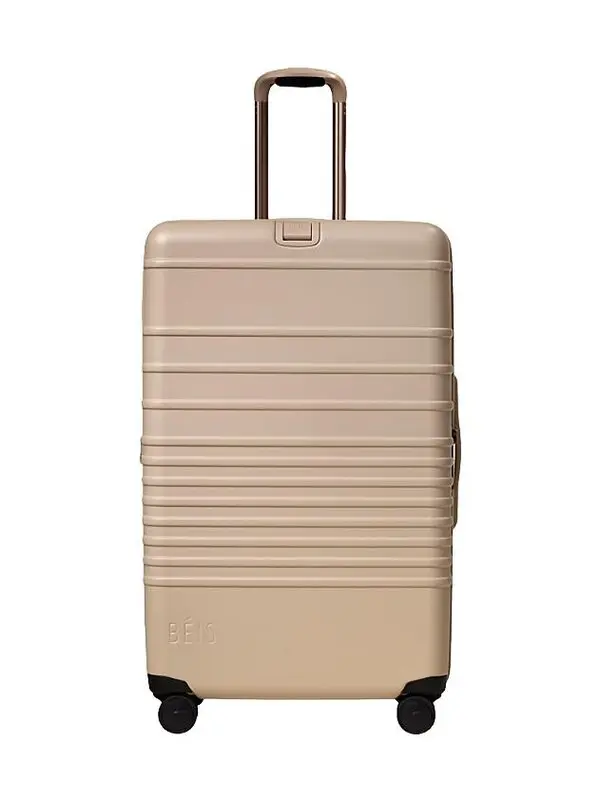 BEIS The Large Check-in Roller Luggage - Beige