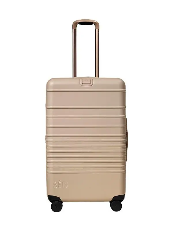 BEIS The Medium Check-in Roller Luggage - Beige