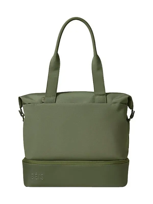 BEIS The Mini Weekender Bag - Olive