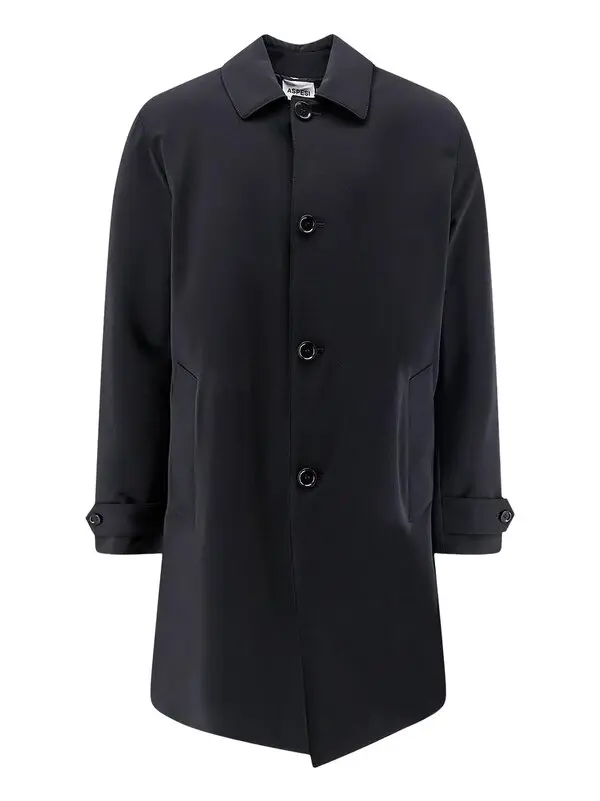 Aspesi Perfetto Waterproof Coat - Black
