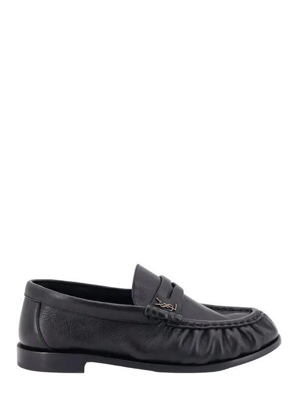 Saint Laurent Le Loafer 15 Leather - Black
