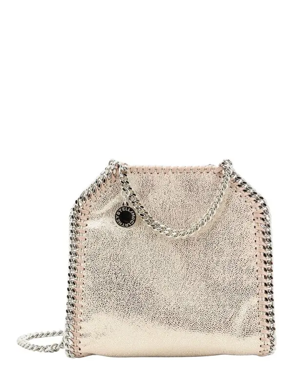 Stella McCartney Falabella Tiny Shiny Shaggy Deer Bag - Pink