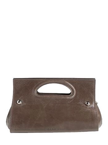 Max & Co. Leather Handbag - Grey