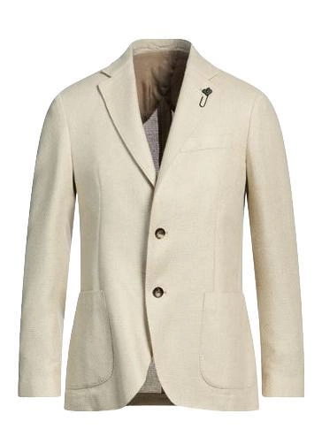 LARDINI Blazer Size Cashmere, Silk - Sand