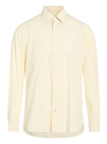 LARDINI Shirt Pastel Size Cotton - Yellow