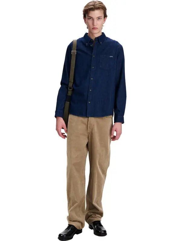 A.p.c. Lightweight Denim Shirt - Indigo