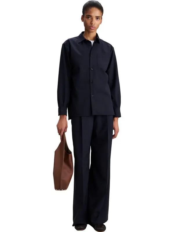 A.p.c. Elegant Overshirt - Navy Blue