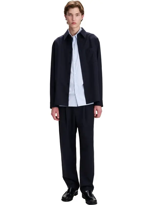 A.p.c. Malaury Overshirt - Navy Blue
