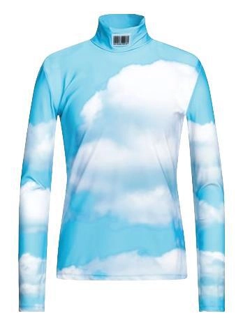 VTMNTS T-shirt Size Polyamide, Elastane - Azure