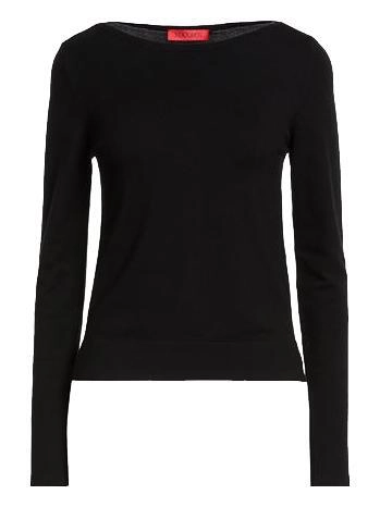 Max & Co. Long Sleeve Boat Neck Sweater - Black