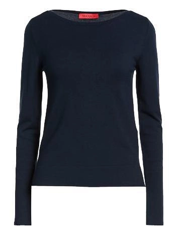 Max & Co. Long Sleeve Boat Neck Sweater - Navy