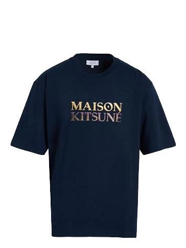 Maison Kitsuné T-shirt Size Cotton - Navy