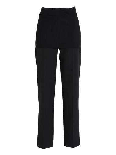 MAISON MARGIELA Tapered Crepe Pants - Black