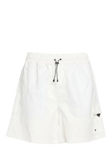SPIEWAK Cotton Ripstop Bermuda Shorts - White