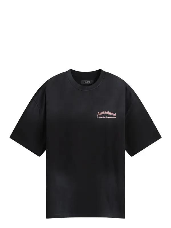Amiri Sunny Place Skate T-shirt - Black