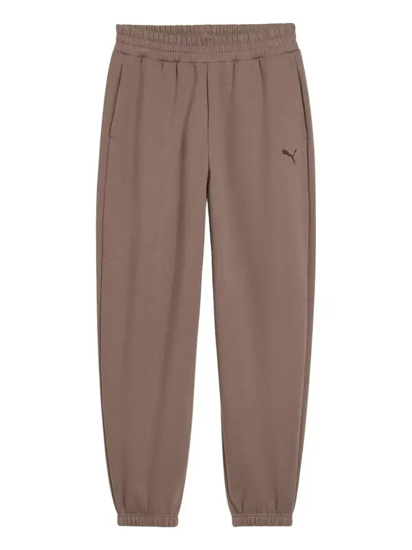 PUMA Essentials Fleece Sweatpants - Brown