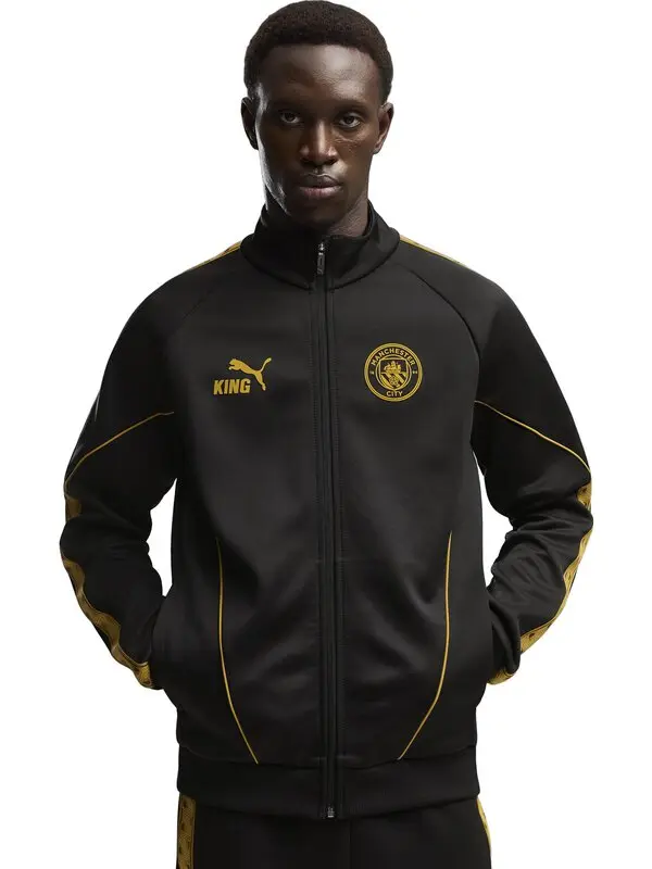 PUMA Manchester City King Anthem Track Jacket - Black