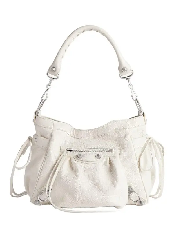 Balenciaga Le City Bucket Bag Small - White