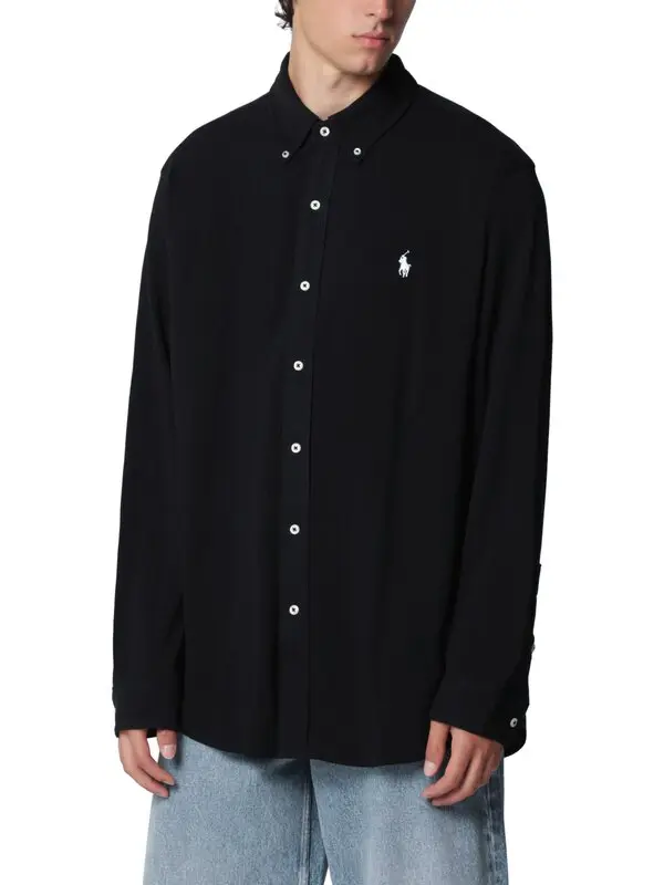 Polo Ralph Lauren Featherweight Mesh Shirt - Black